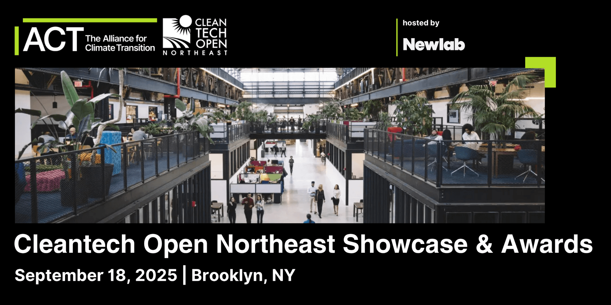 Cleantech Open Northeast / ACT Showcase & Awards — Events — ACT